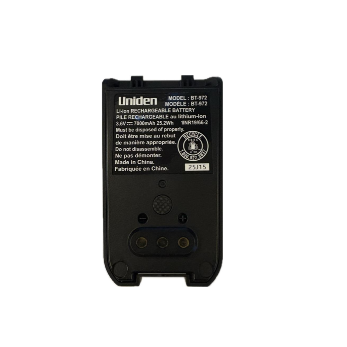 Uniden Replacement/Spare Battery For SDS150 [BPS150] | Uniden Police ...